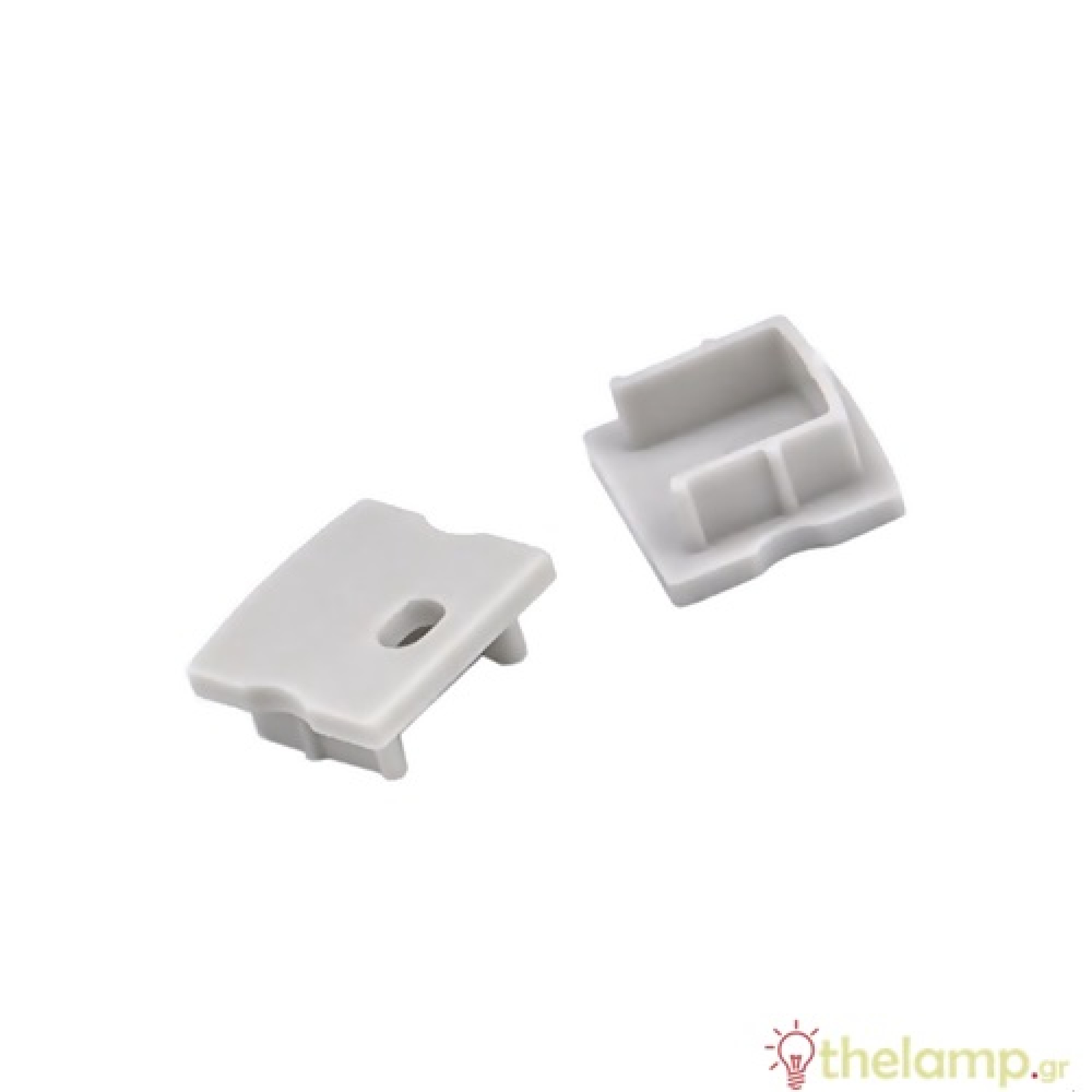 Terminal plug for aluminum profile type P deep Cuba Lux - Lamp center ...